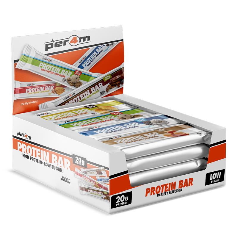 Protein Bar Variety Box – Per4m Nutrition