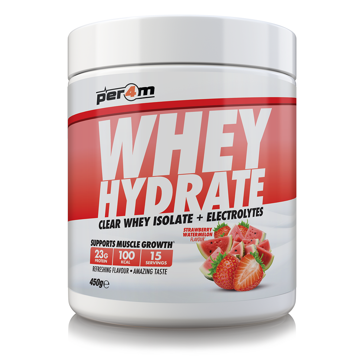 Strawberry Watermelon Clear Whey Hydrate - Clear Whey + Electrolytes ...