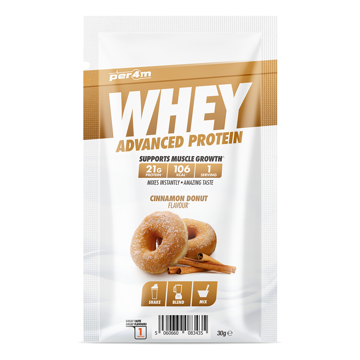 Per4m Whey Protein Samples Sachets – PER4M Nutrition