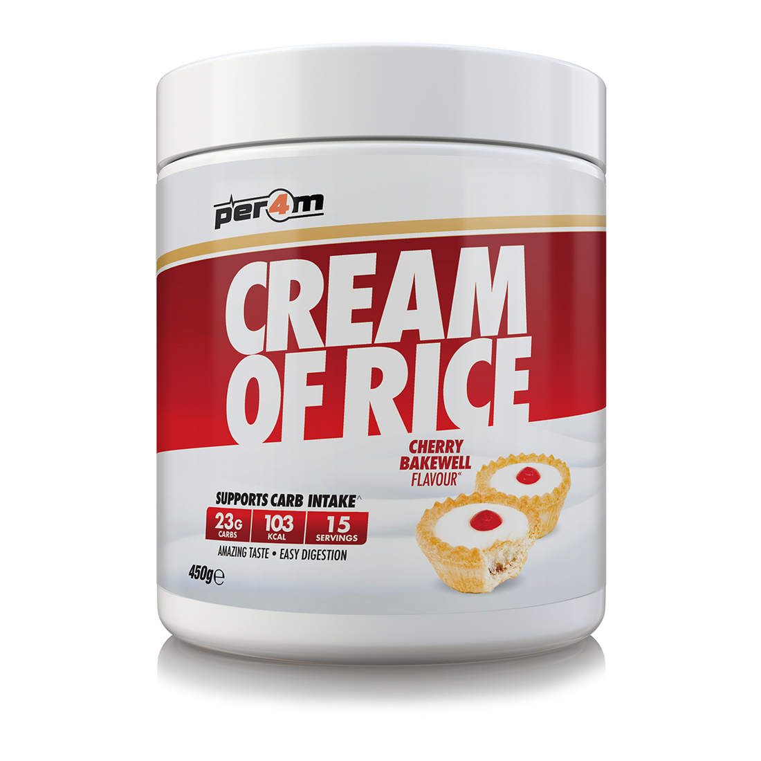 Per4m Cherry Bakewell Cream Of Rice – PER4M Nutrition