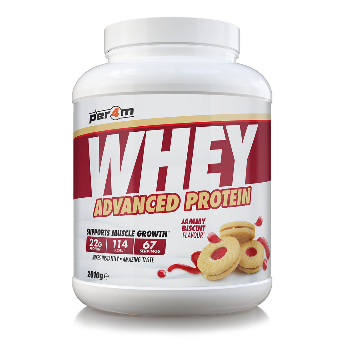 Per4m Jammy Biscuit Whey Protein – Per4m Nutrition
