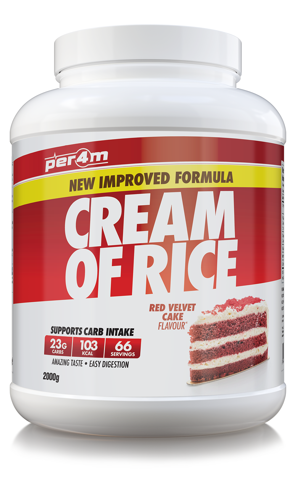 Per4m Red Velvet Cake Cream Of Rice - PER4M Nutrition
