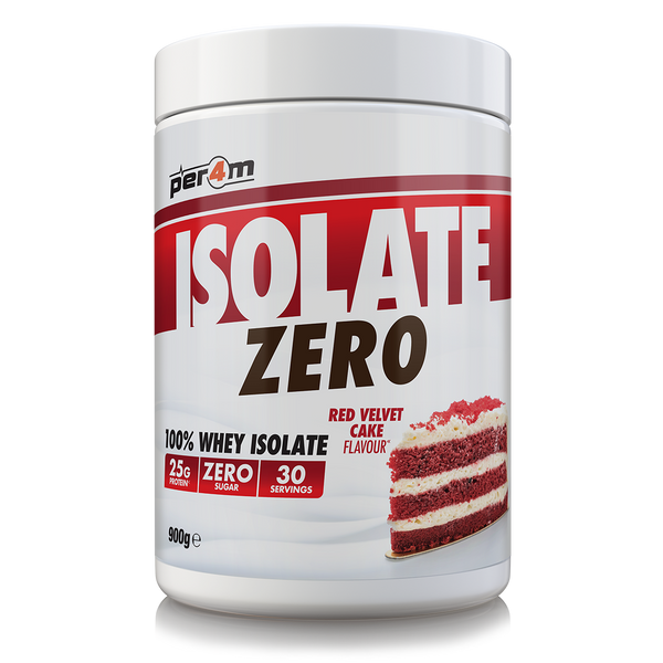 Red Velvet Cake Whey Isolate Protein Powder | Per4m – Per4m Nutrition