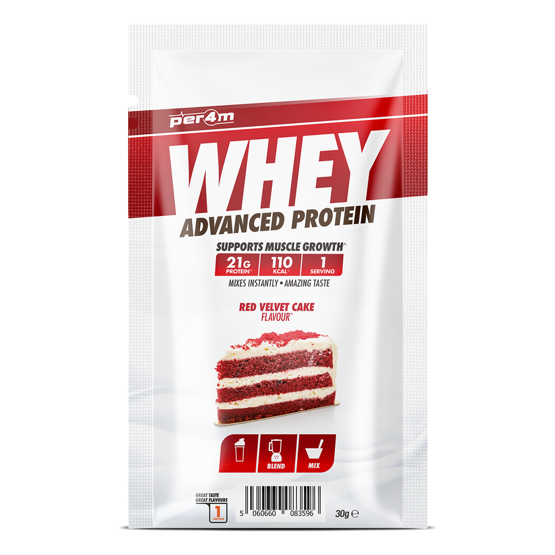 PER4M Whey Protein Sample Sachets – PER4M Nutrition