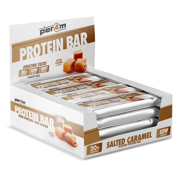 Salted Caramel Protein Bar - PER4M – PER4M Nutrition