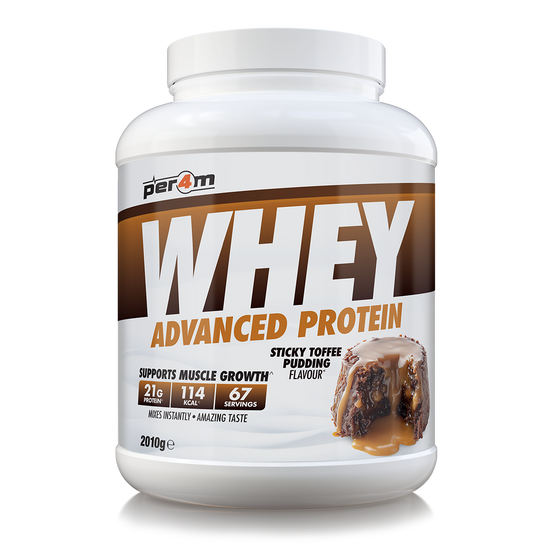 Sticky Toffee Pudding Whey Protein Powder | Per4m – Per4m Nutrition