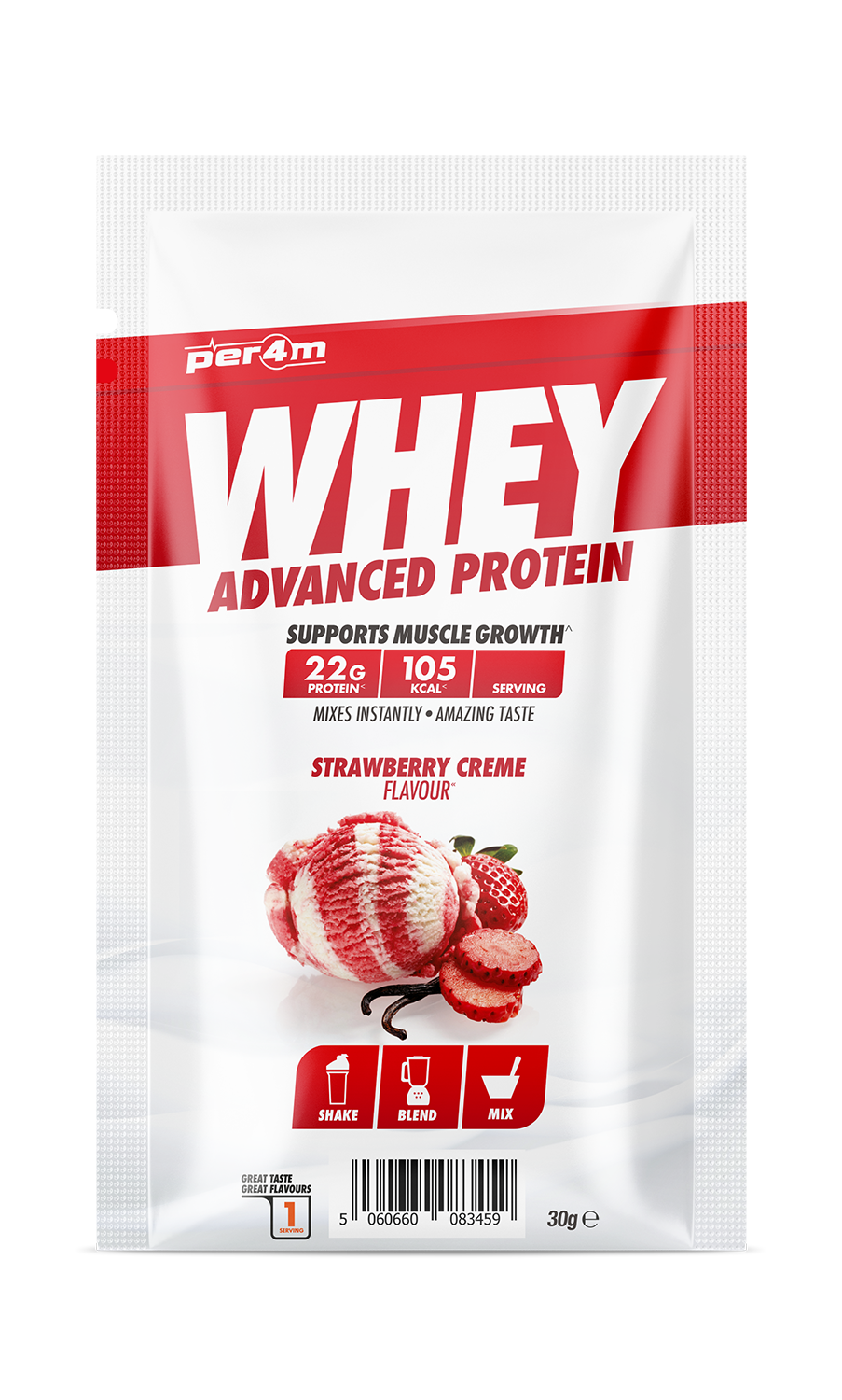 PER4M Whey Protein Sample Sachets - PER4M Nutrition
