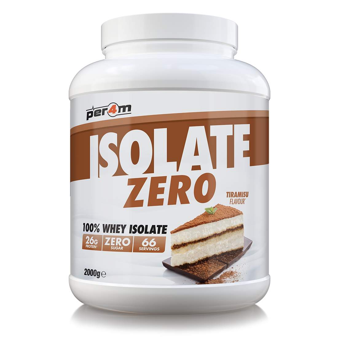 PER4M Tiramisu Isolate Zero – PER4M Nutrition