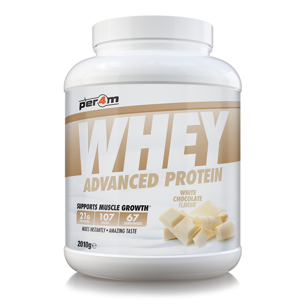 White Chocolate Whey Protein Powder | Per4m – Per4m Nutrition